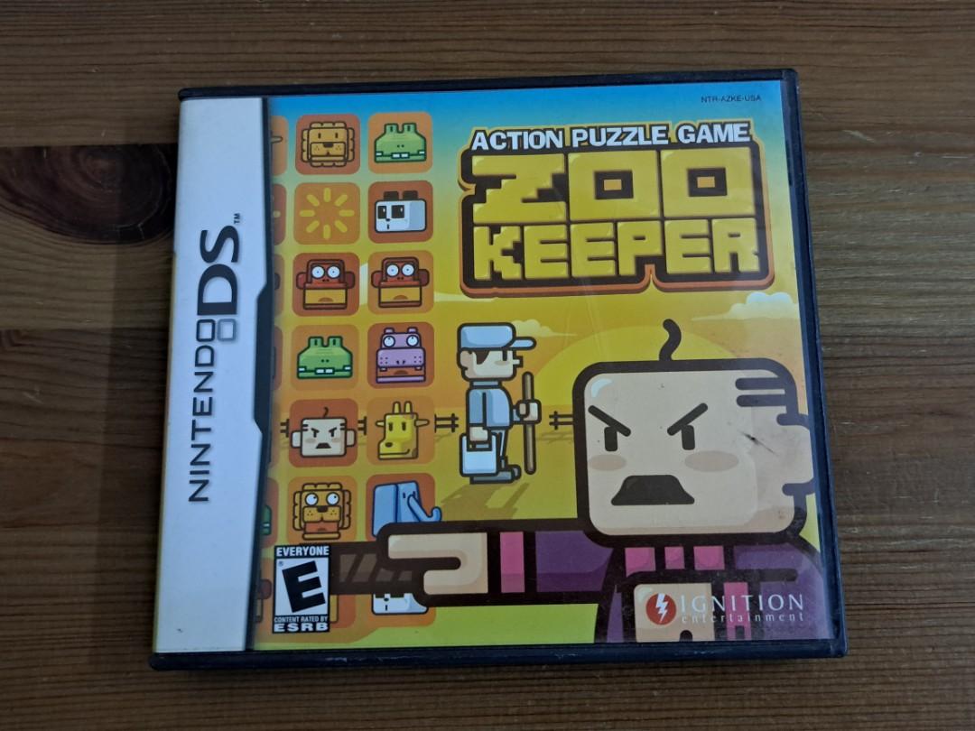 NDS game 動物管理員 ZOO KEEPER 原裝正版 (極新淨), 電子遊戲, 電子遊戲, Nintendo 任天堂 - Carousell
