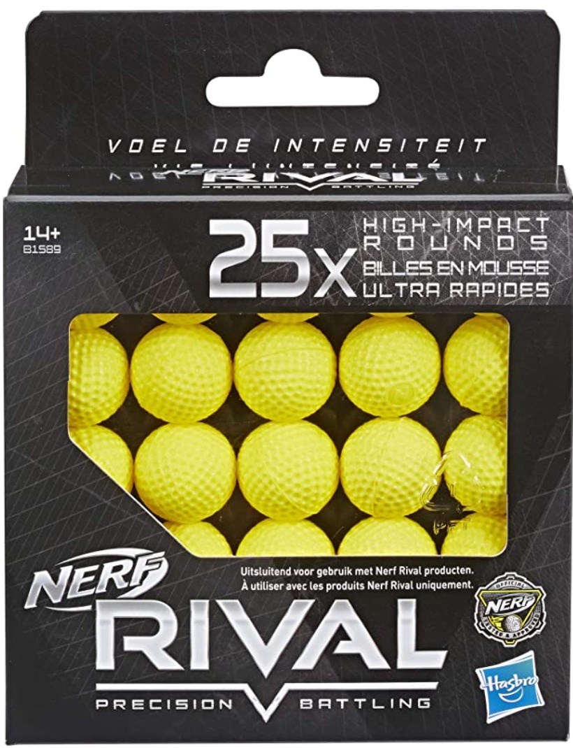 Nerf Rival 25x ammo, 興趣及遊戲, 玩具 & 遊戲類 - Carousell