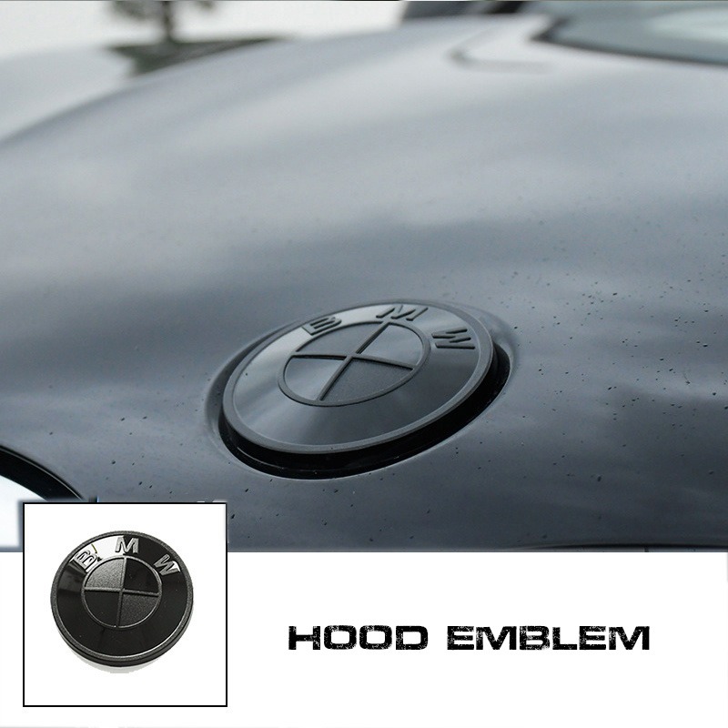 New Night Edition full Black emblem /wheel caps for BMW 1/2/3/4/5/6 GT ...