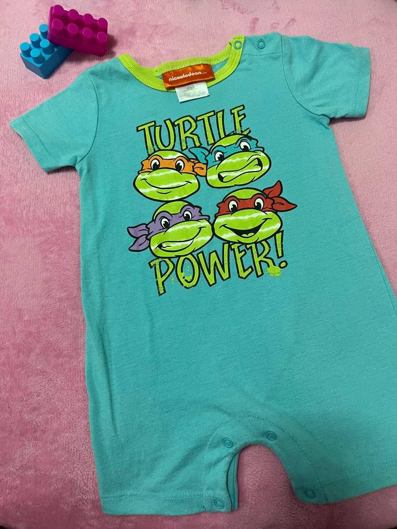 Nickelodeon Ninja Turtles Onesie 6-12mos, Babies & Kids, Babies & Kids ...