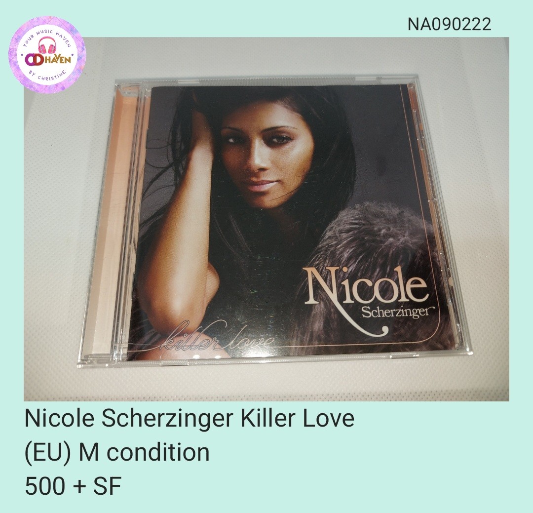 Nicole Scherzinger Killer Love CD (unsealed), Hobbies & Toys, Music ...