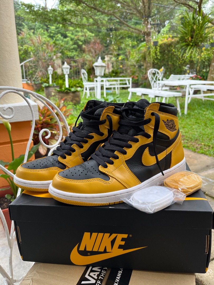 Nike Air Jordan 1 High Pollen, Men's Fashion, Footwear, Sneakers on ...