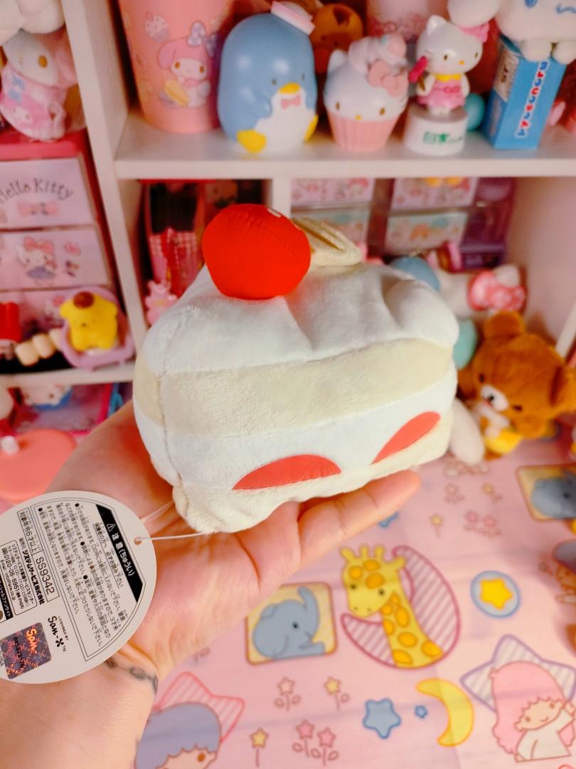 Nyanko Cat Cake Slice, Hobbies & Toys, Toys & Games on Carousell