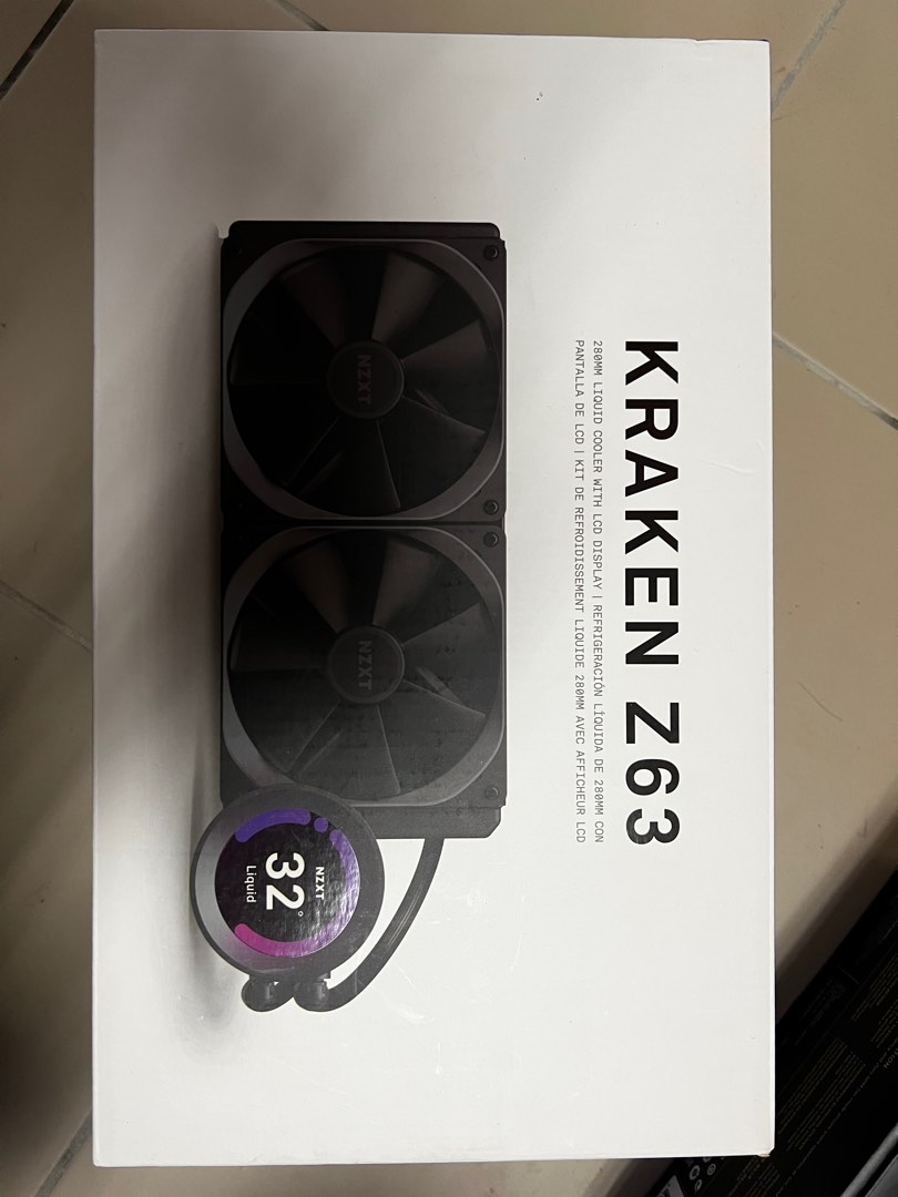 NZXT Kraken Z63, Computers & Tech, Parts & Accessories, Computer Parts ...