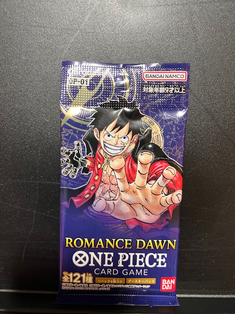 One Piece Card Game Romance Dawn Loose Booster Packs [OP-01], Hobbies ...