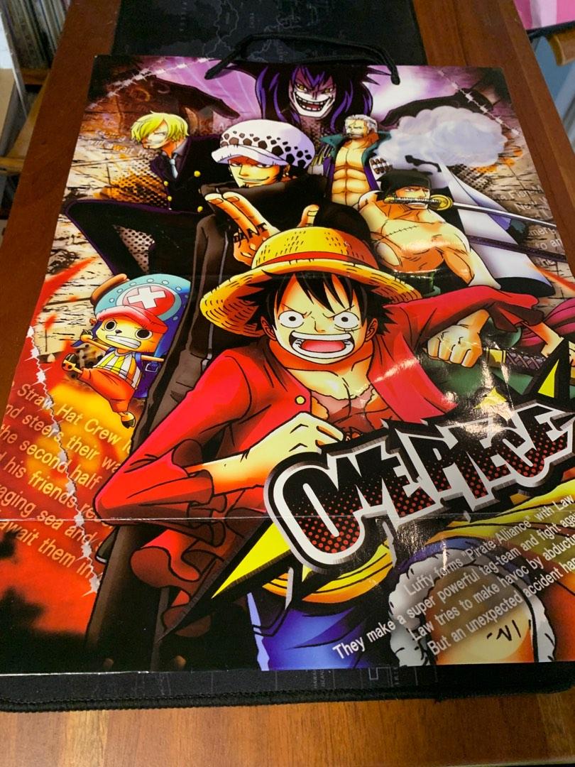 One Piece paper bag, Hobbies & Toys, Memorabilia & Collectibles, Fan ...