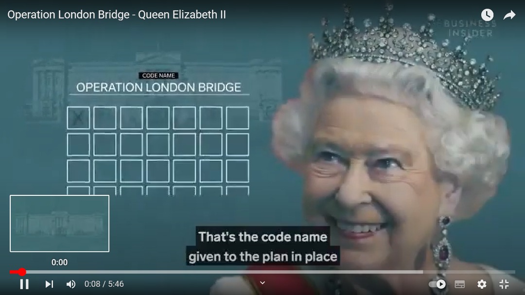 Operation London Bridge - Queen Elizabeth II, Announcements on Carousell