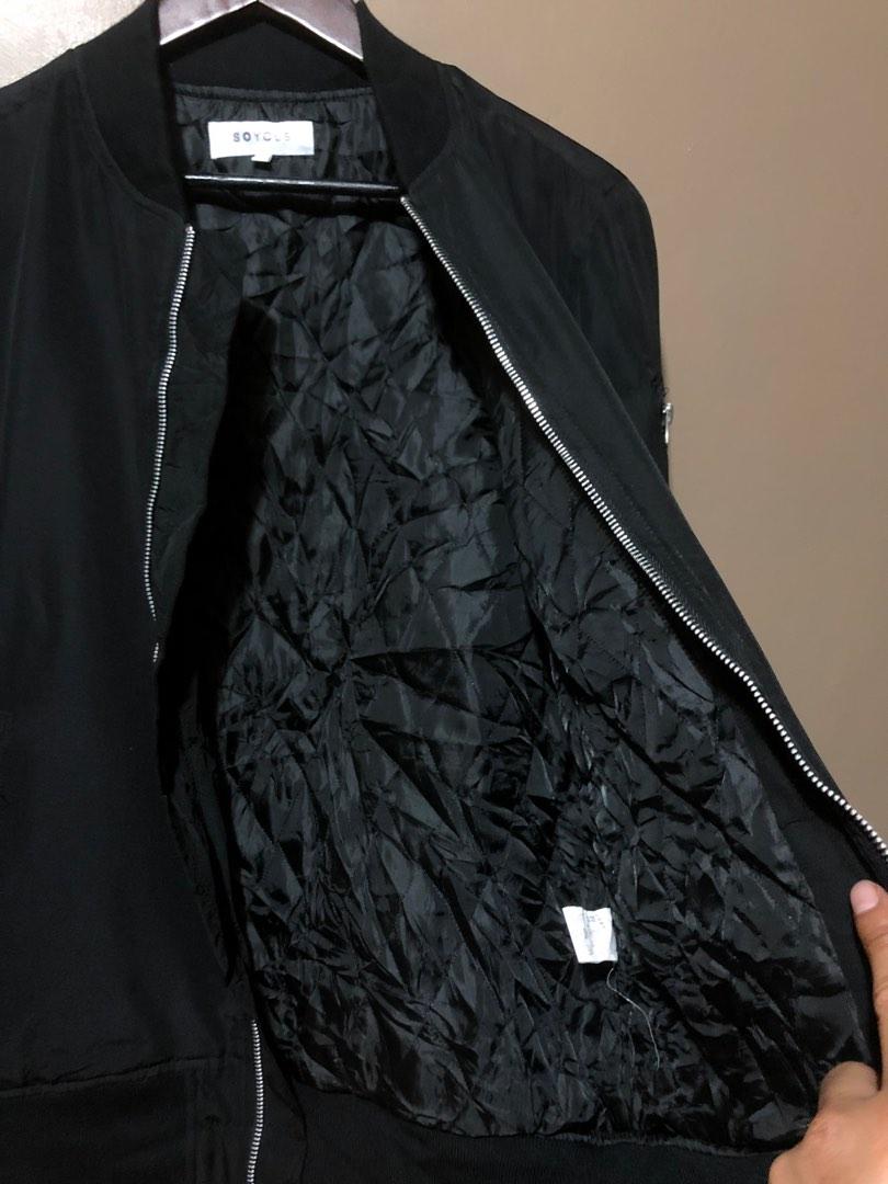 Original SOYOUS Bomber Jacket For Women, Women's Fashion, Coats, Jackets and Outerwear on Carousell