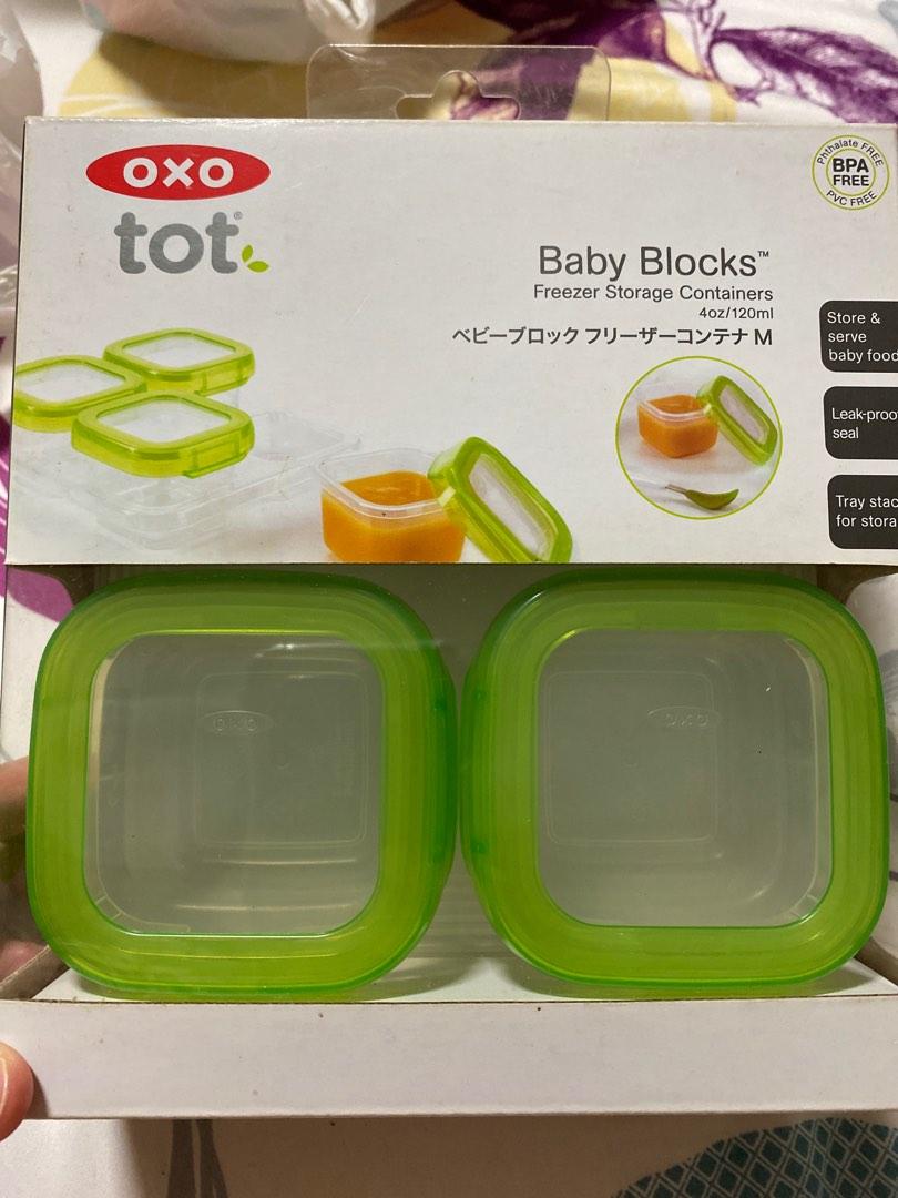 Oxo Tot Baby Blocks Freezer Storage Containers , Babies & Kids, Nursing ...