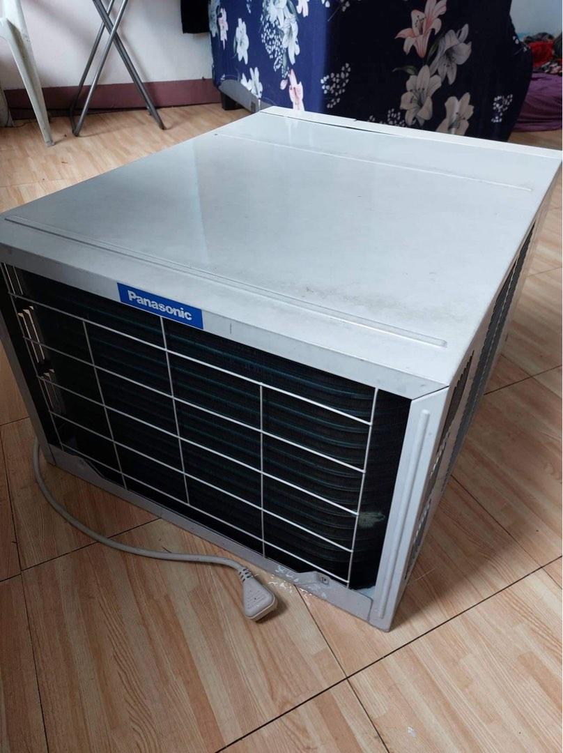 PANASONIC 1.5hp Window type Inverter Aircon, Furniture & Home Living ...