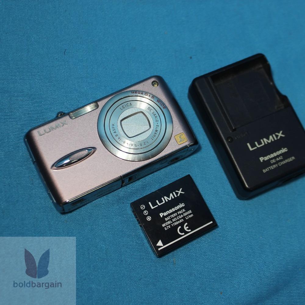 Panasonic LUMIX DMC-FX01 CCD Vintage Digital Camera Video Camcorder 6 ...