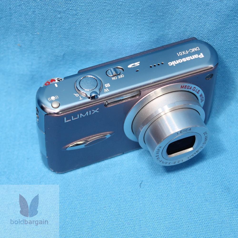Panasonic LUMIX DMC-FX01 CCD Vintage Digital Camera Video Camcorder 6 ...