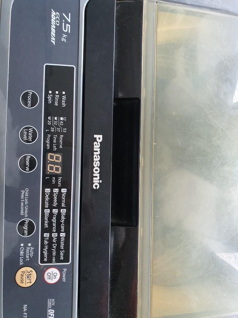 Panasonic Washing Machine, TV & Home Appliances, Washing Machines and ...