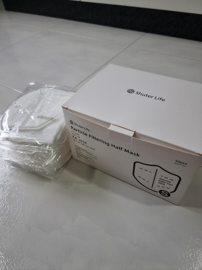 Particle Filtering Half Face Mask Shuter Life, Health & Nutrition, Face ... Particle Filtering Half Face Mask Shuter Life, Health & Nutrition, Face ...