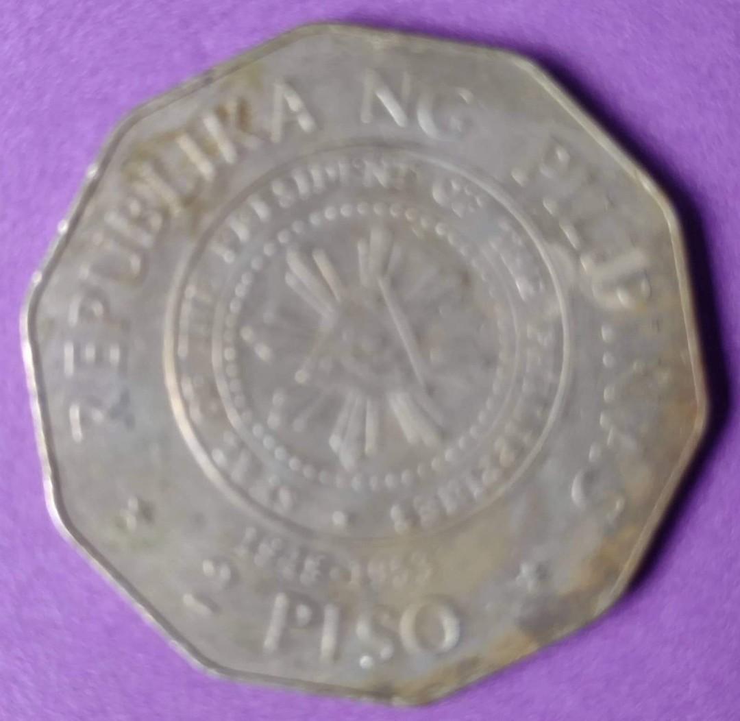 Philippines (Two Peso Coin- Elpidio Quirino), Hobbies & Toys ...