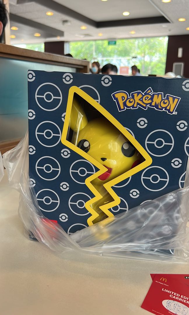 Pikachu carrier, Hobbies & Toys, Toys & Games on Carousell
