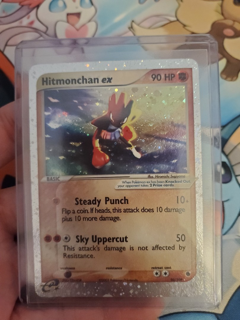 Pokemon Hitmonchan EX, 興趣及遊戲, 玩具 & 遊戲類 - Carousell