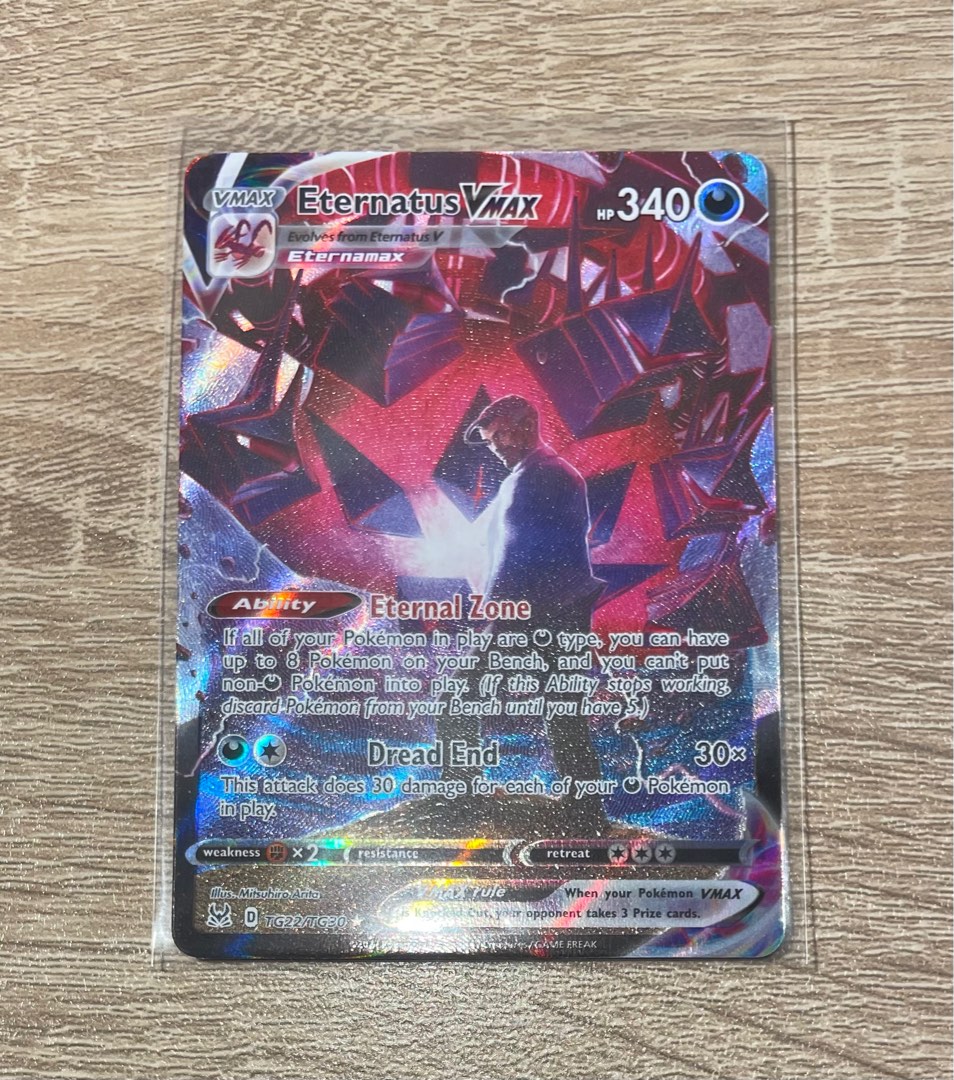 Pokemon Lost Origin Eternatus Vmax, Hobbies & Toys, Toys & Games on ...