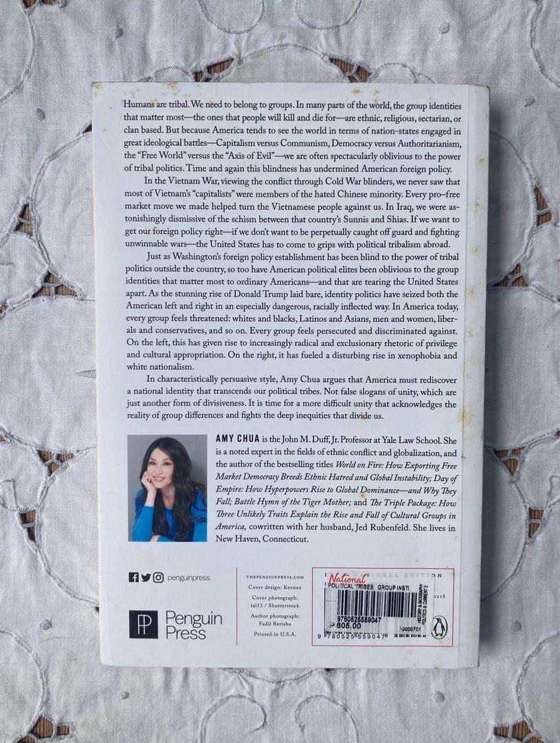 Political Tribes by Amy Chua, Hobbies & Toys, Books & Magazines ...