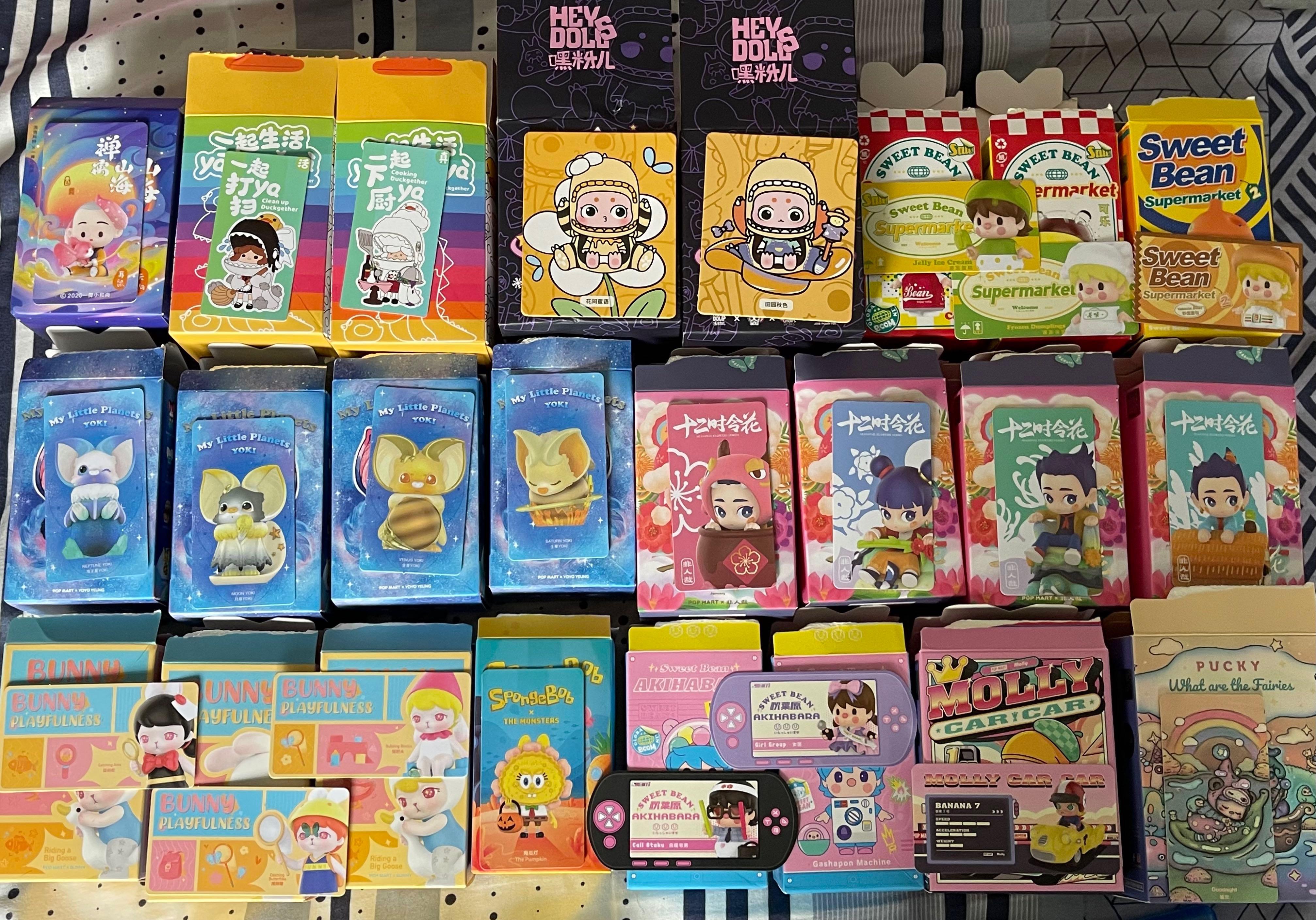 POPMART Dimoo Dating Sweet Together Christmas Patisserie Flower Bunny ...