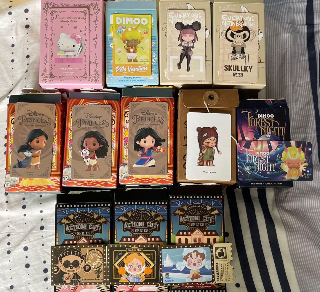 POPMART Dimoo Dating Sweet Together Christmas Patisserie Flower Bunny ...