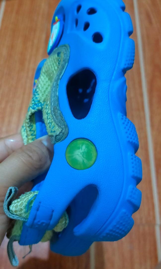 preloved doraemon crocs, Babies & Kids, Babies & Kids Fashion on Carousell