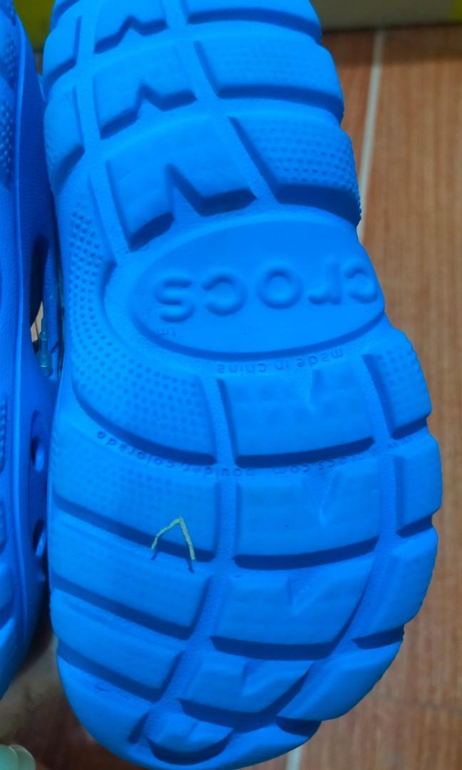 preloved doraemon crocs, Babies & Kids, Babies & Kids Fashion on Carousell