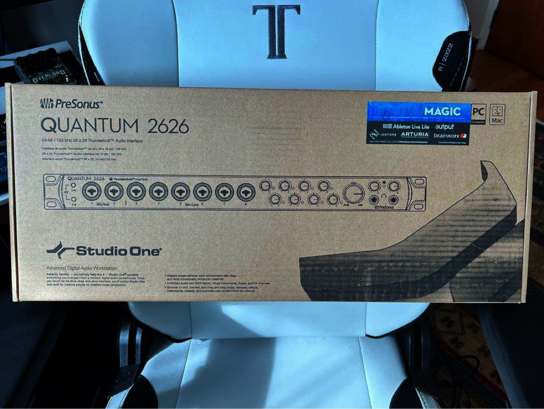Presonus Quantum 2626 Thunderbolt Audio Interface (new in unopened box), Audio, Other Audio ...