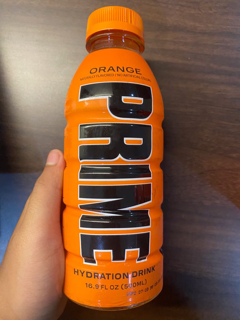 Prime Hydration Orange, Food & Drinks, Beverages on Carousell