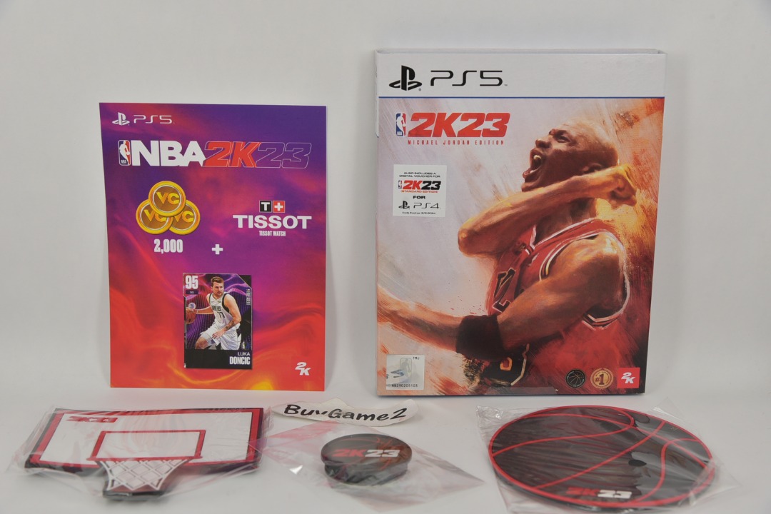 (全新送PS4版+特典+MJ海報) PS5 NBA 2K23 - Michael Jordan 限定版 (行版,中文/ 英文)-NBA 2K ...