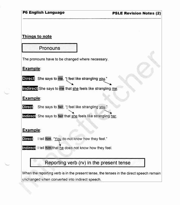 PSLE English Notes, Revision, Practices / Oral / Compo / Good Phrases ...