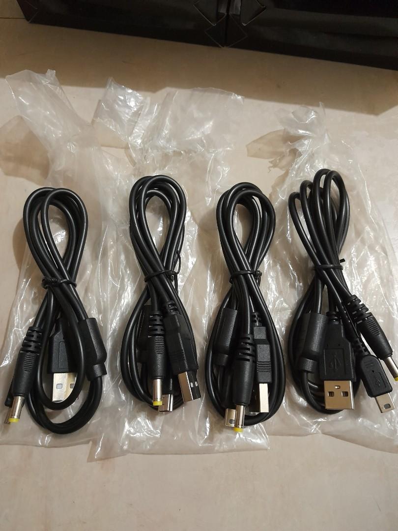 PSP CABLE CHARGER AND DATA CABLE, Video Gaming, Gaming Accessories ...