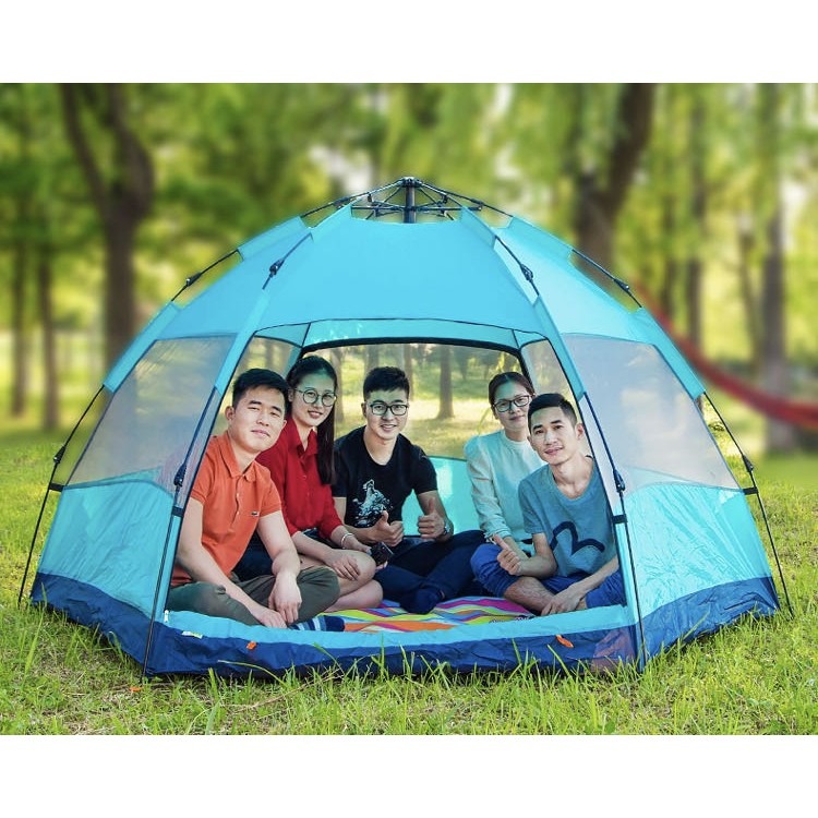 Quick Automatic Opening Beach tent Tents 5-8 Person Automatic Camping ...