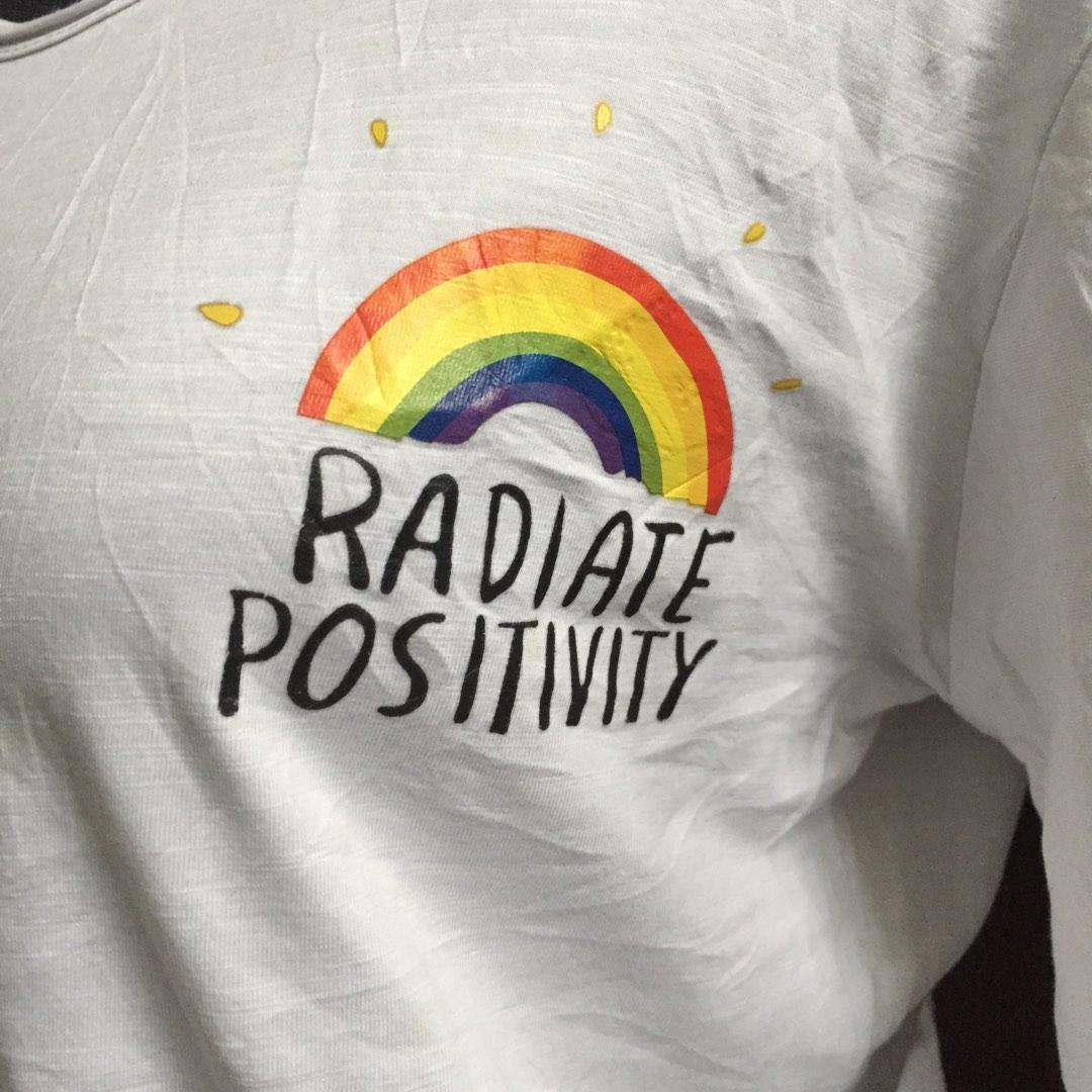 Rainbow shirt, Women's Fashion, Tops, Shirts on Carousell