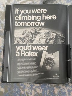 Rare Rolex Explorer 1016 Ads, Luxury, Watches on Carousell