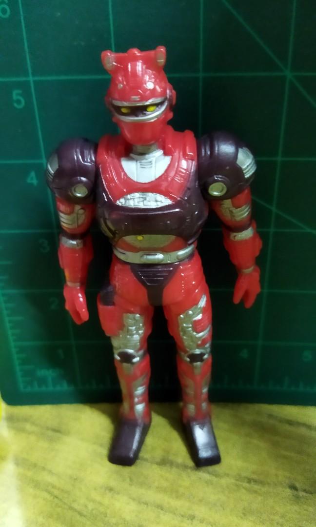 RARE Vintage Bandai Metal Hero Series Juukou B-Fighter Reddle AKA Red ...