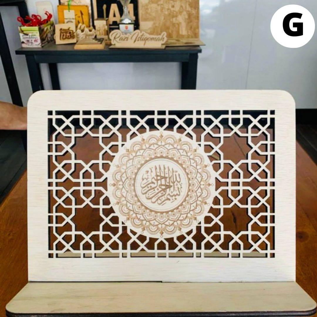 Rehal Quran Hantaran, Furniture & Home Living, Home Decor Accessories ...