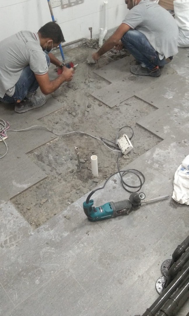 Repair popped up tile, Home Services, Renovations, Flooring, Vinyl ...