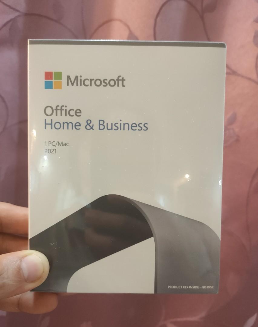 Retail Box Mac Microsoft Office Home and Business 2021/2019 for Mac ...