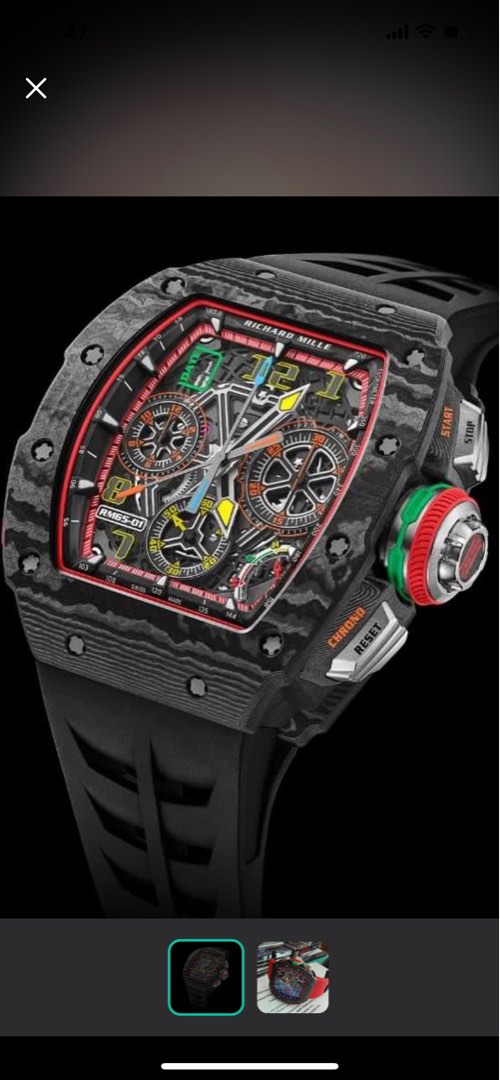 Richard Mile 65-01 NTPT, Luxury, Watches on Carousell