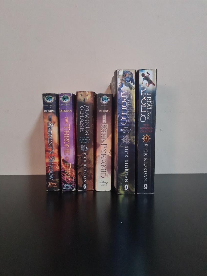 Rick Riordan Books, Hobbies & Toys, Books & Magazines, Fiction & Non ...