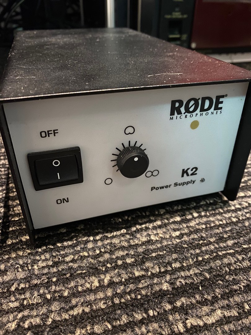 Rode K2 - Variable Pattern Studio Tube Condenser Microphone, Audio ...