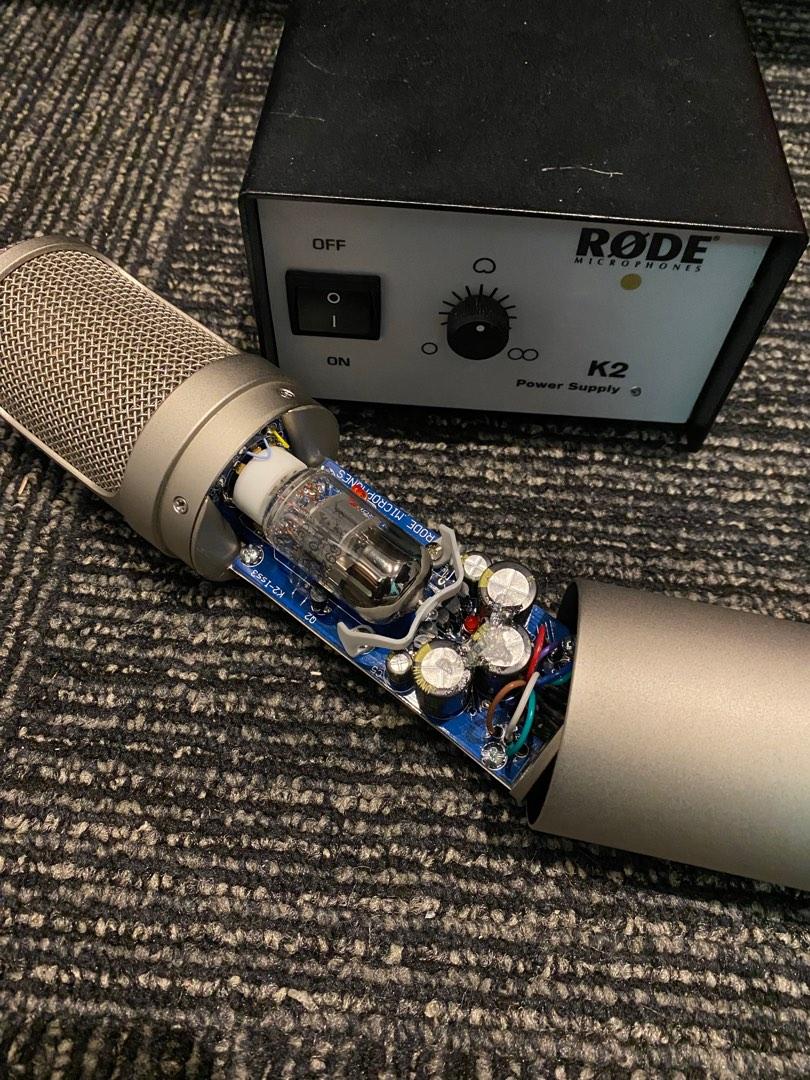Rode K2 - Variable Pattern Studio Tube Condenser Microphone, Audio ...