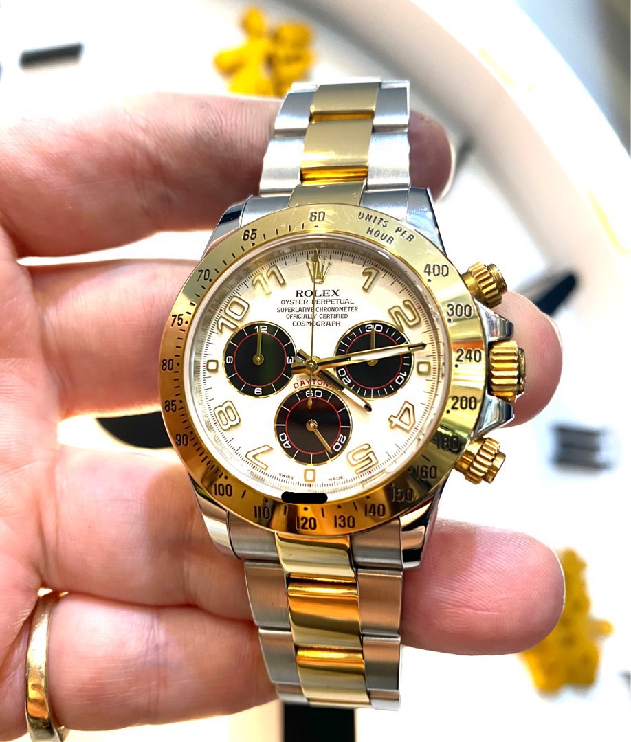 Rolex 116523 Daytona TT panda, Luxury, Watches on Carousell