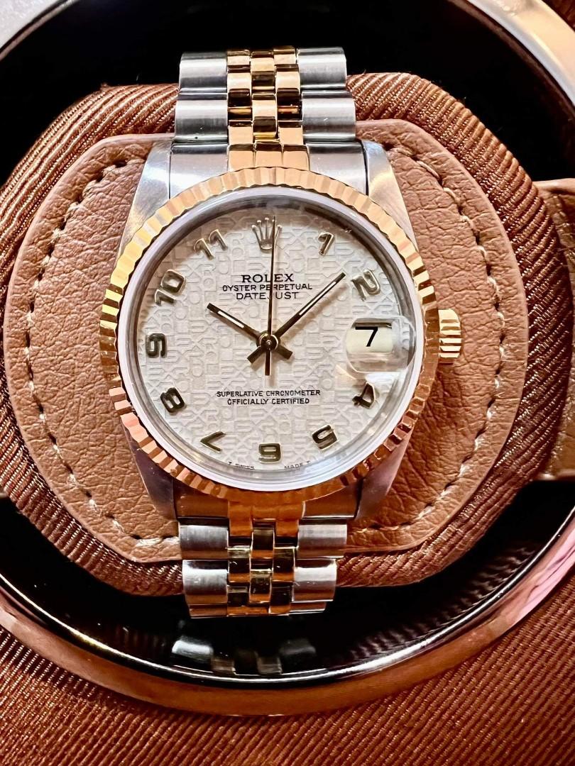 Rolex Datejust Computer Face 31mm Two Tone in Jubilee Bracelet, Luxury ...