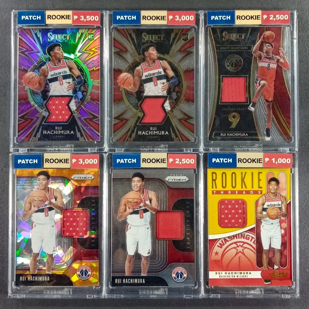 Rui Hachimura NBA Cards with Free Magnetic Case, Hobbies & Toys, Toys ...