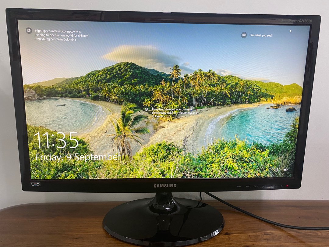 Samsung 24” LED monitor, Computers & Tech, Parts & Accessories, Monitor ...