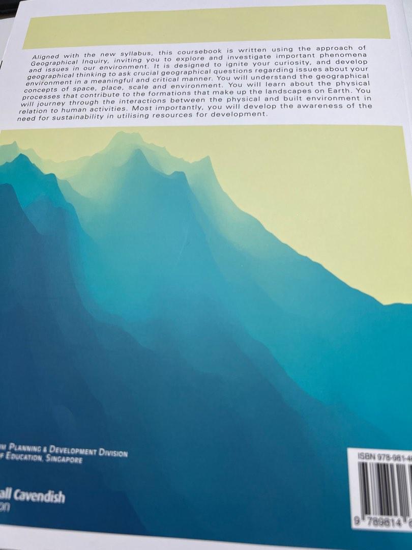 Sec 1 Geography Textbook Hobbies And Toys Books And Magazines Textbooks On Carousell