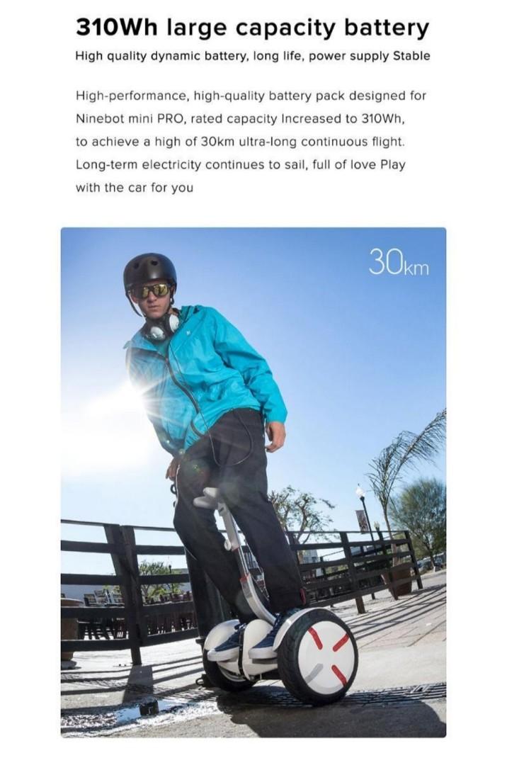 Segway Ninebot Mini Pro Balance Car Self Balancing Scooter 30km Range ...