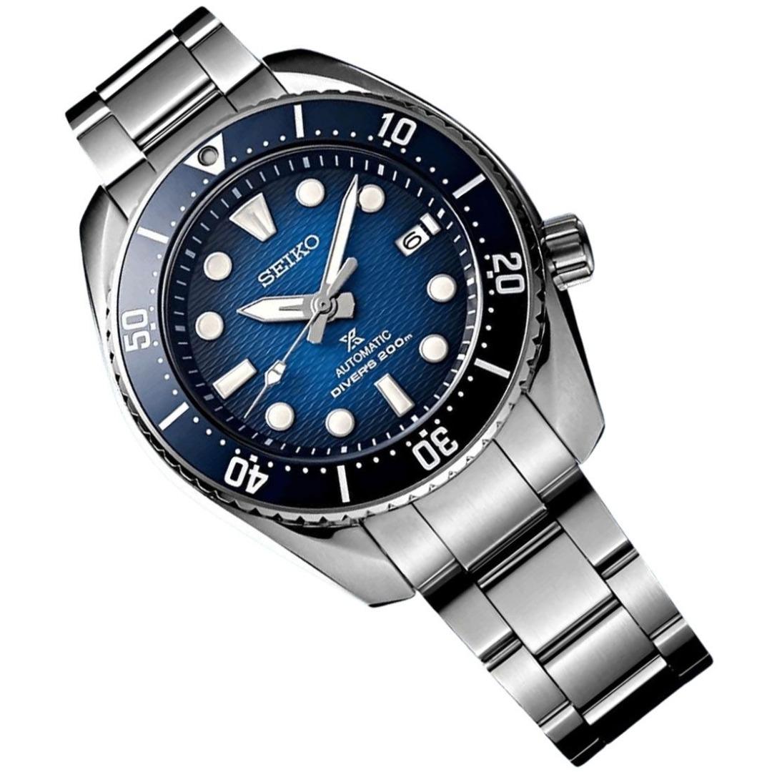 Seiko Prospex King Sumo SPB321 SPB321J1 SPB321J Blue Dial Watch, Luxury ...